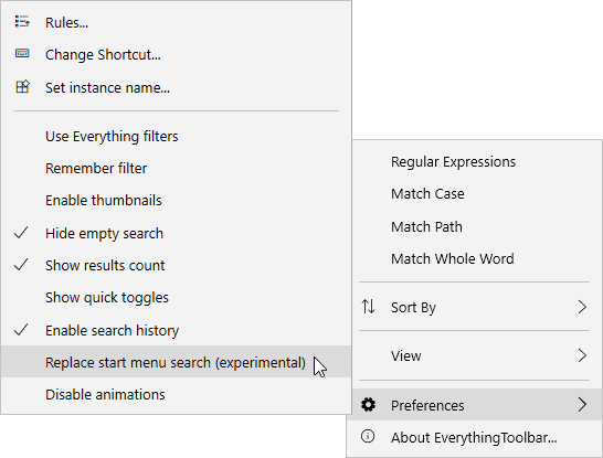 Replace Windows Search with EverythingToolbar • CyorTech Replace Windows Search with EverythingToolbar • CyorTech