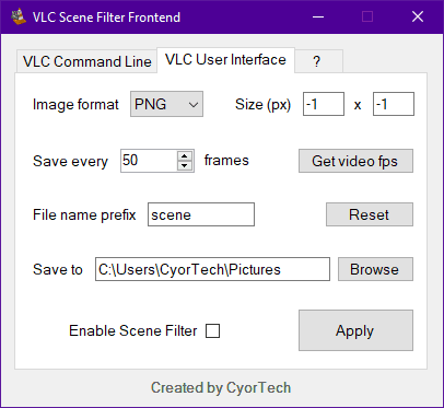 Extract Video Frames to Images with VLC • CyorTech