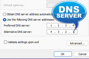 How to Change DNS Server Settings in Windows • CyorTech