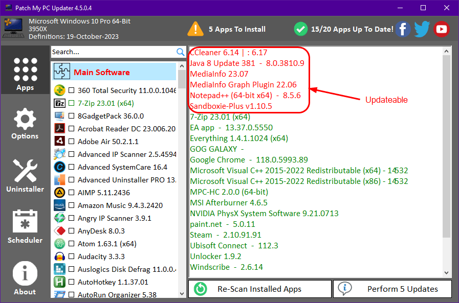 7 Free Tools to Update Installed Software • CyorTech